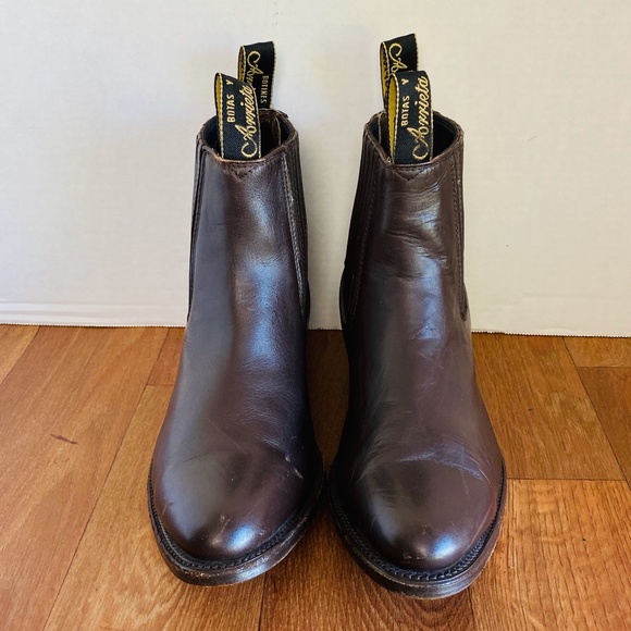 Botar | Shoes | Botar Hand Made Brown Leather Pull On Boots 75 | Poshmark